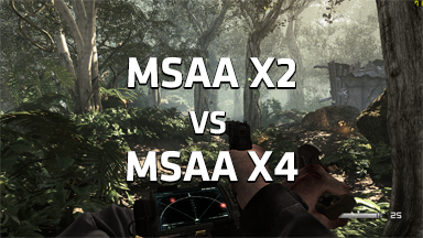 Anti-aliasing techniques comparison