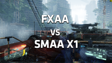 Anti-aliasing techniques comparison