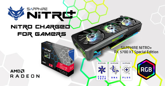Introducing the SAPPHIRE NITRO + RX 5700 XT Special Edition